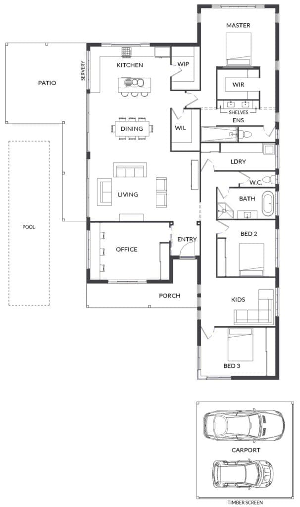 Bundaberg Builder - Bundy Homes - Quality Built for You - AREI PLAN DETAILS