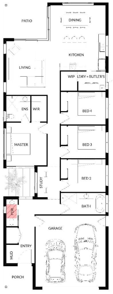 Wide lot homes – 16m to 21m frontages - Arei Designs